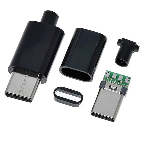 Разъем Usb C штекер на кабель купить в Екатеринбурге